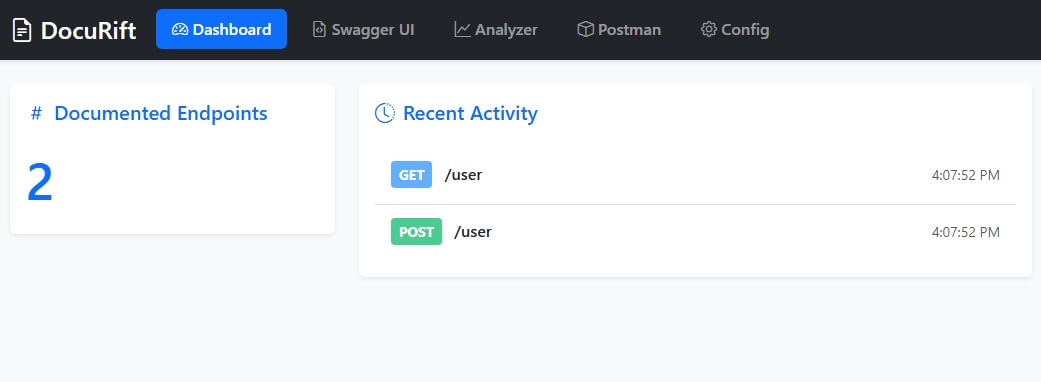 Generating API Documentation from Live Traffic